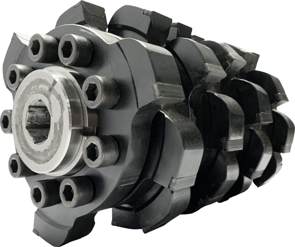 10” PCDiamond Drum Flat Tooth Complete, CPM-10 - EDCO Inc