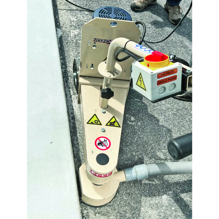 Magna-Trap® 7″ Turbo / Edge Grinder - EDCO Inc