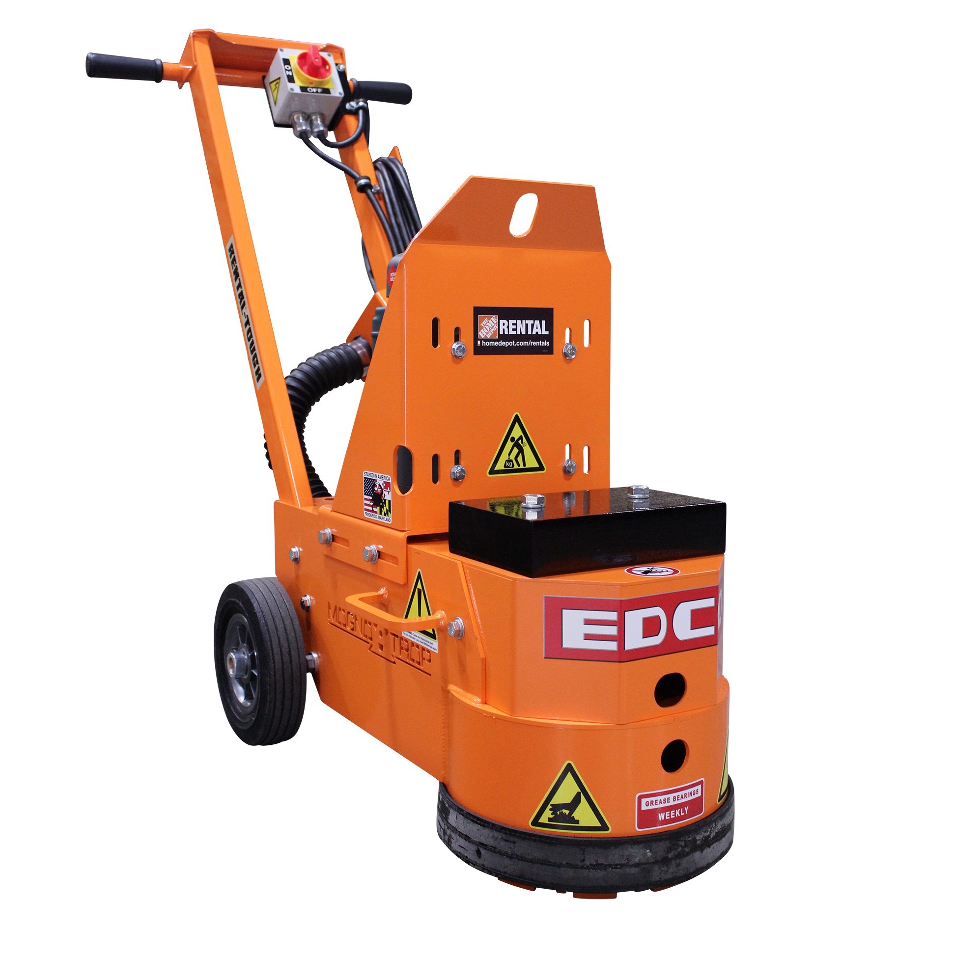 Concrete Grinder 10" W/Disc - EDCO Inc